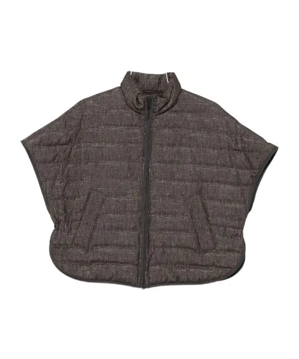 Brunello Cucinelli Quilted Zip-front Jacket
