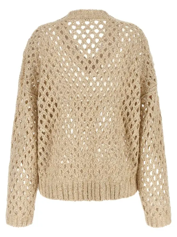 Brunello Cucinelli Cut-out Knitted Jumper