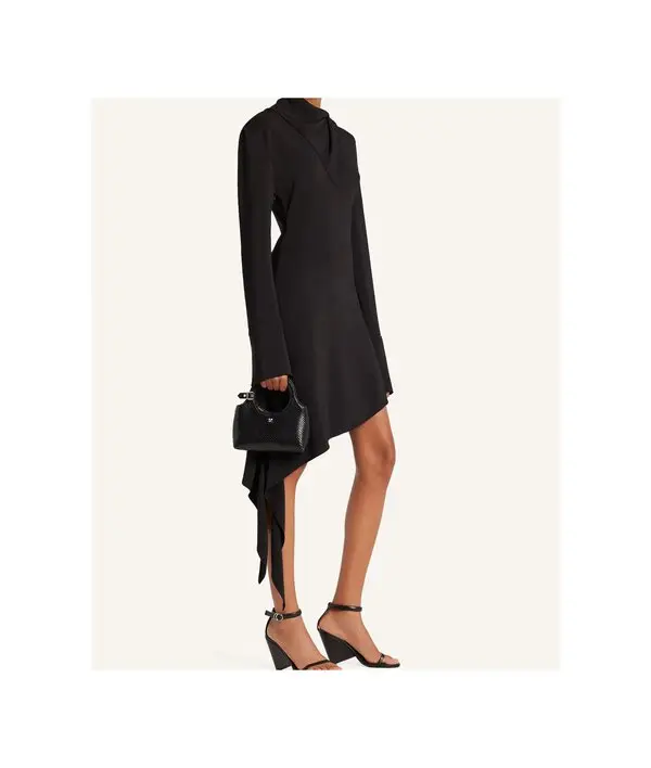 COURREGES Mini Holy Leather Shoulder Bag