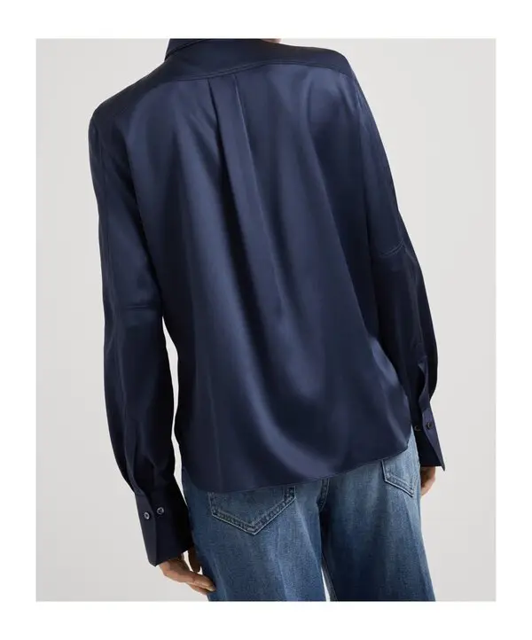 Brunello Cucinelli Stretch-silk Shirt
