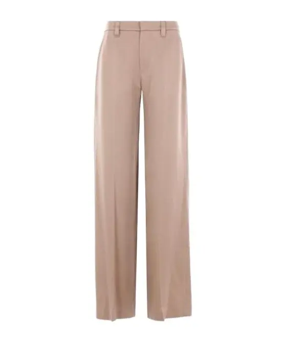 Brunello Cucinelli Monili Detailed Straight Leg Trousers