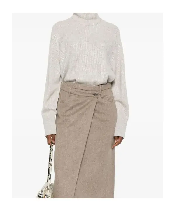 Brunello Cucinelli Roll-neck Cashmere Sweater