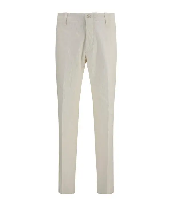 LARDINI Straight-leg Trousers - White
