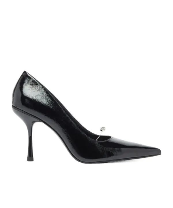 DIESEL® D-jewels Leather Pumps With Stiletto Heel