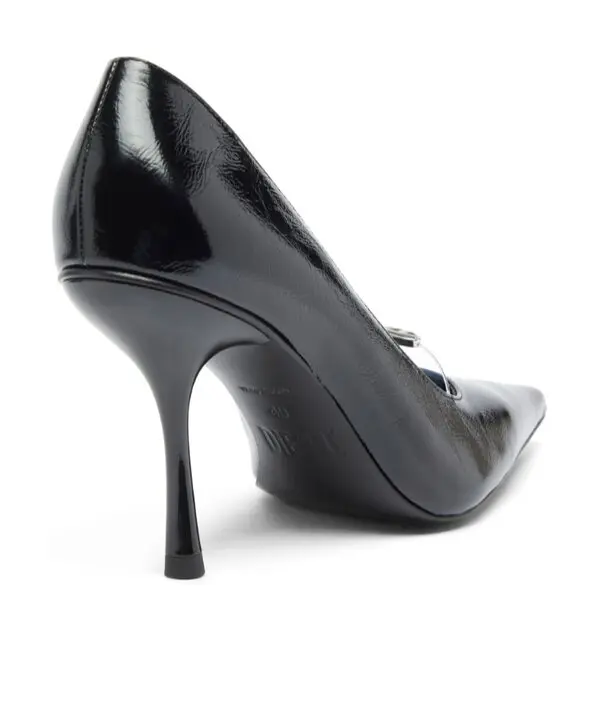 DIESEL® D-jewels Leather Pumps With Stiletto Heel