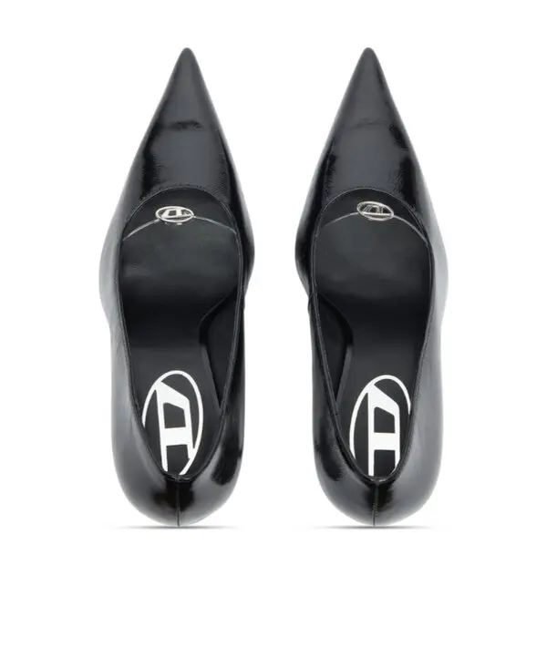DIESEL® D-jewels Leather Pumps With Stiletto Heel