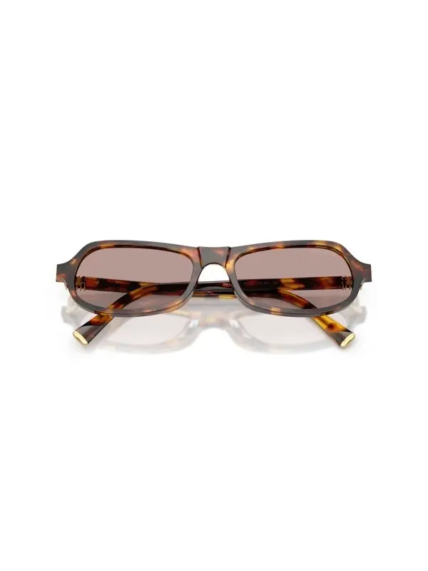 Miu Miu Miu Regard Geometric Frame Sunglasses