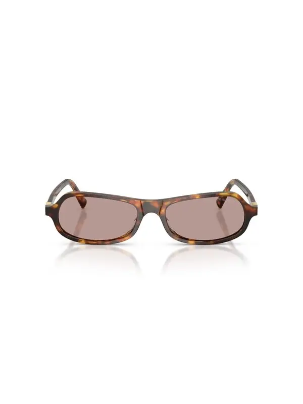 Miu Miu Miu Regard Geometric Frame Sunglasses