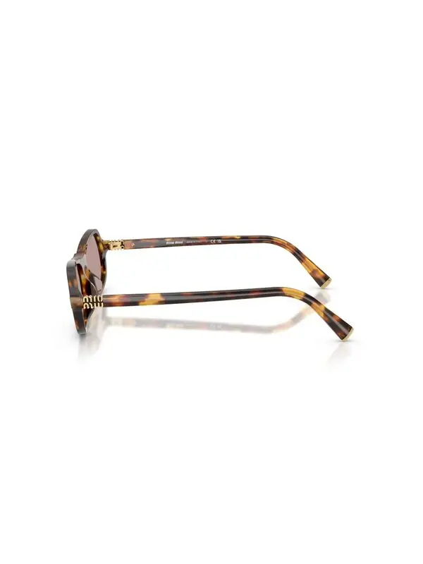 Miu Miu Miu Regard Geometric Frame Sunglasses