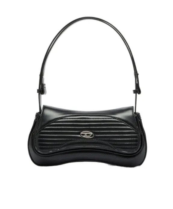 DIESEL® Play Clutch In Perforated And Quilted Pu