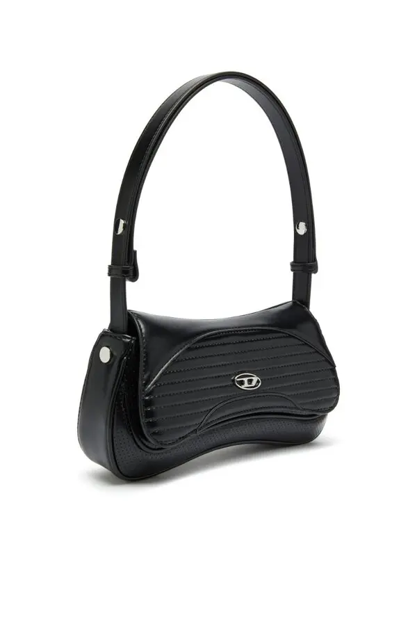 DIESEL® Play Clutch In Perforated And Quilted Pu