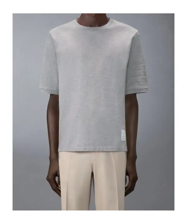 Thom Browne 4-bar Ottoman T-shirt