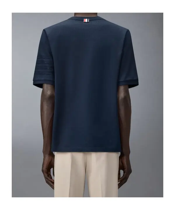 Thom Browne 4-bar Ottoman T-shirt