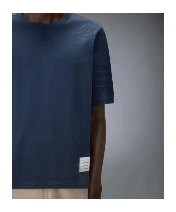 Thom Browne 4-bar Ottoman T-shirt