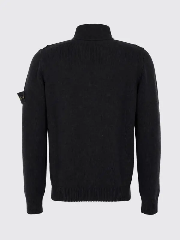 Stone Island Stand-collar Button Cardigan