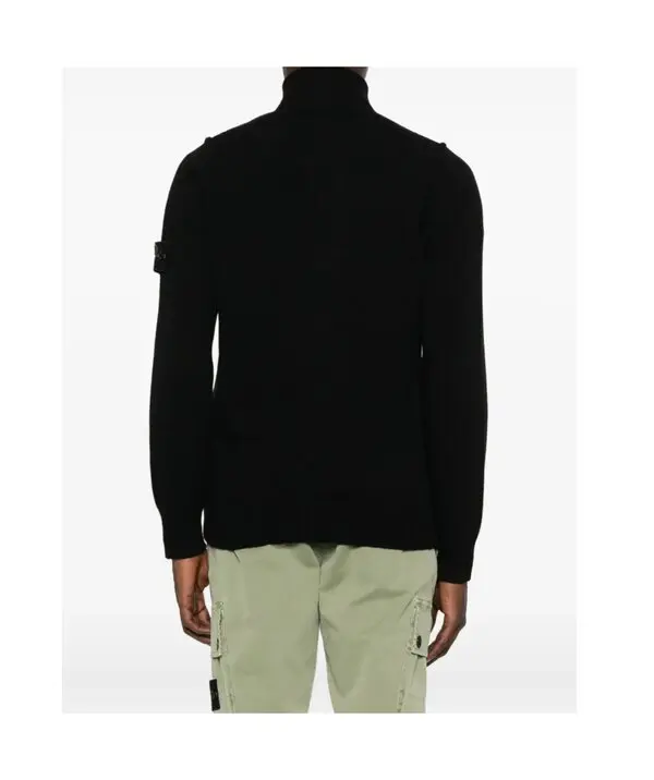 Stone Island Stand-collar Button Cardigan