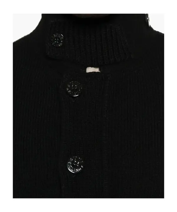Stone Island Stand-collar Button Cardigan