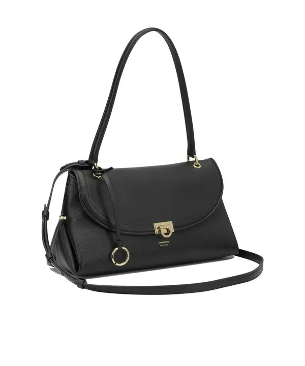 FERRAGAMO Medium 'gancini' Shoulder Bag