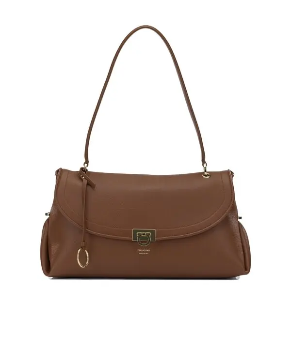 FERRAGAMO Medium 'gancini' Shoulder Bag