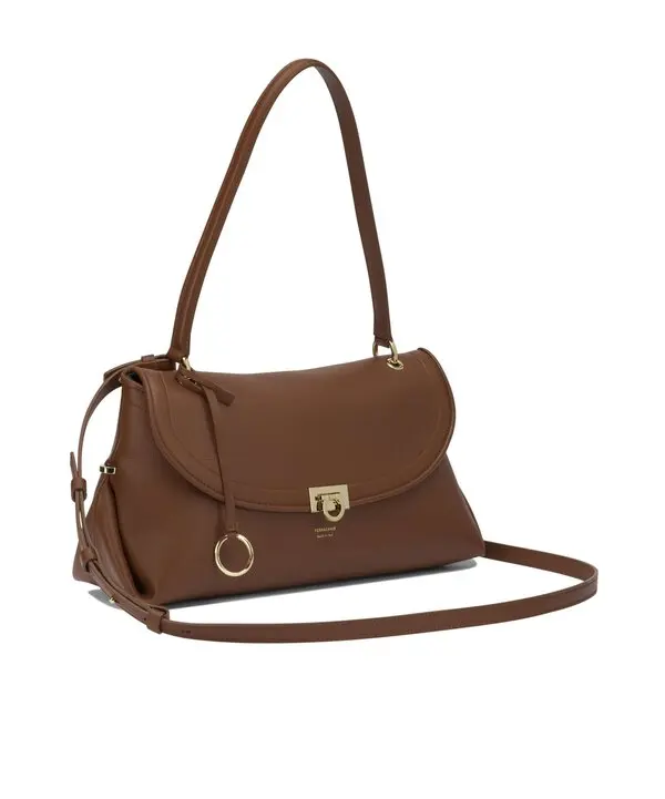 FERRAGAMO Medium 'gancini' Shoulder Bag