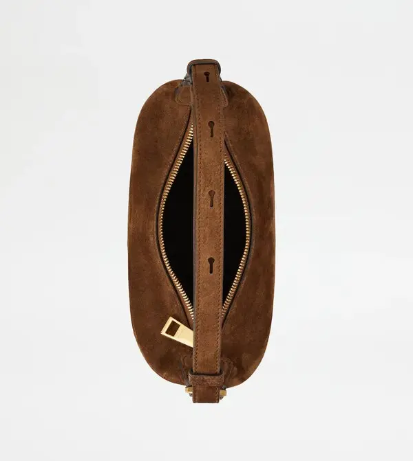 TOD'S Metal Dots Mini Bag In Suede