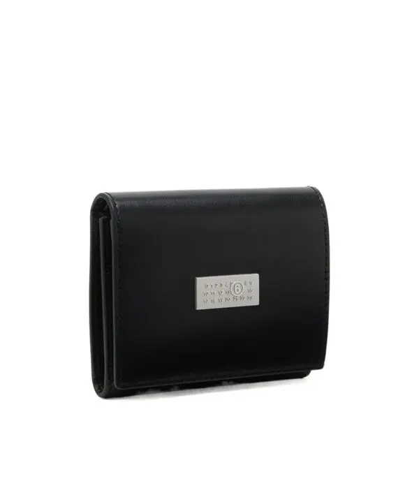 MAISON MARGIELA Leather Tri-fold Wallet