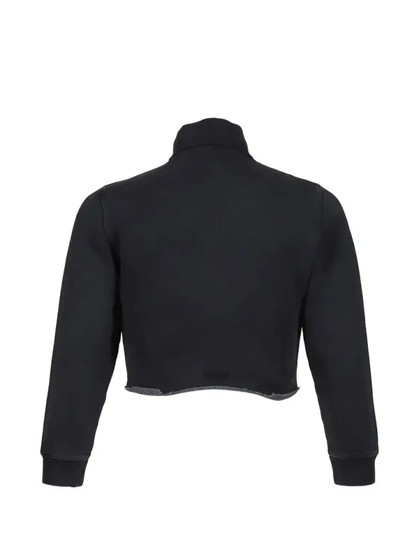 Vetements Cropped Sweatshirt