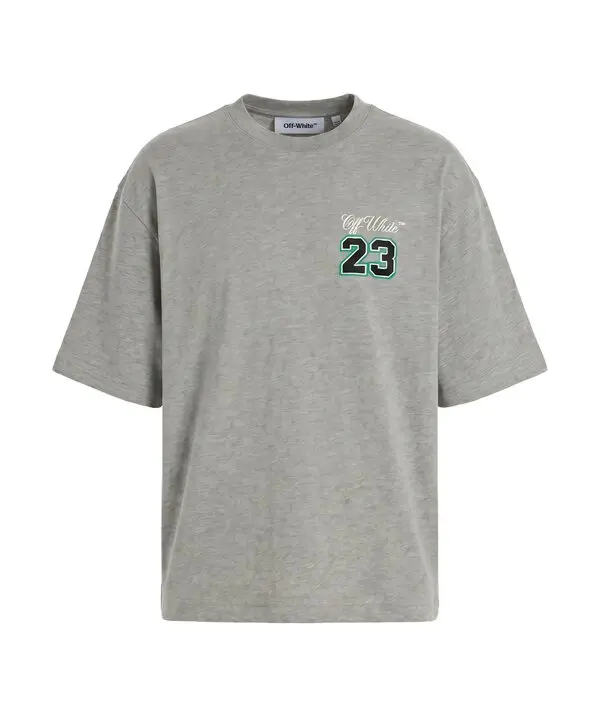 Off-White Loose-fitting T-shirt With Contrasting Logo