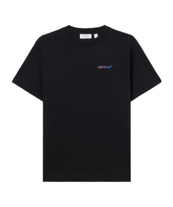 Off-White Gradient-logo T-shirt - Black
