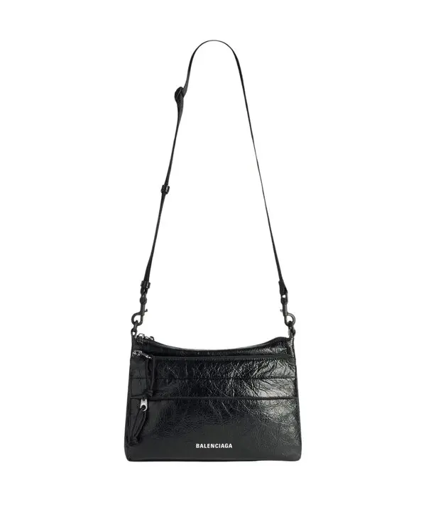 Balenciaga Explorer Double Pouch Messenger Bag