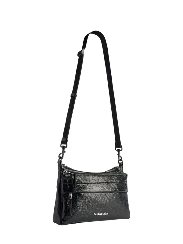 Balenciaga Explorer Double Pouch Messenger Bag