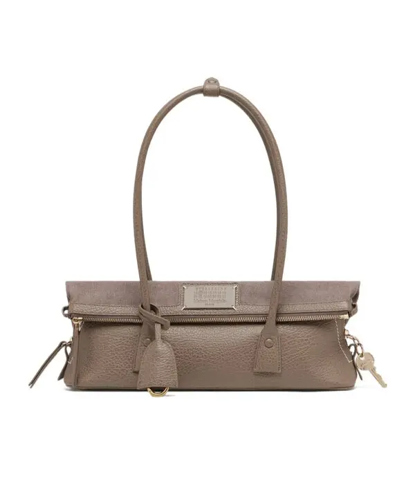 MAISON MARGIELA 5ac Leather Shoulder Bag