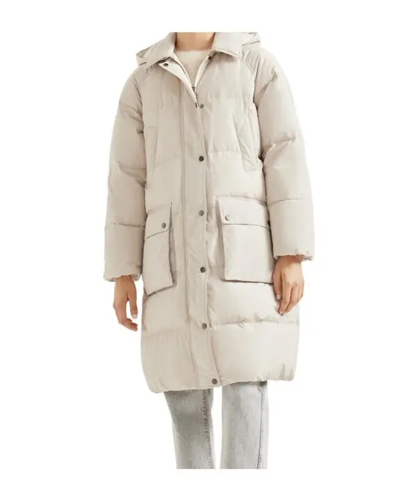 Brunello Cucinelli Zipped Hooded Quilted Coat