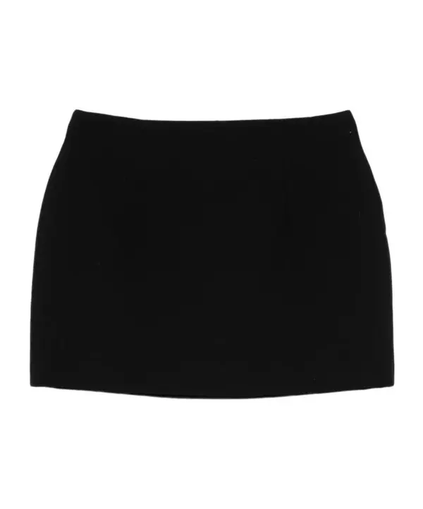 Wardrobe.NYC Contour Mini Skirt - Black