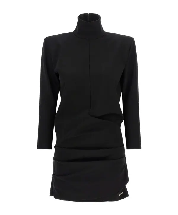 Attico Structured Shoulder Dress