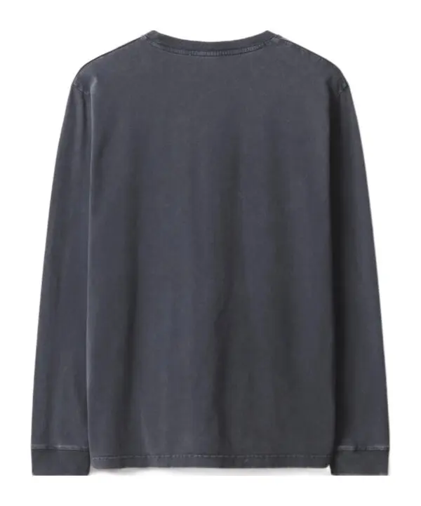 Maison Kitsuné Fox Head Patch Long-sleeved T-shirt