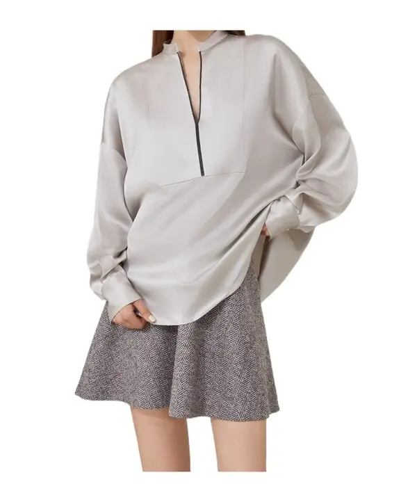 Brunello Cucinelli Long Sleeve Blouse