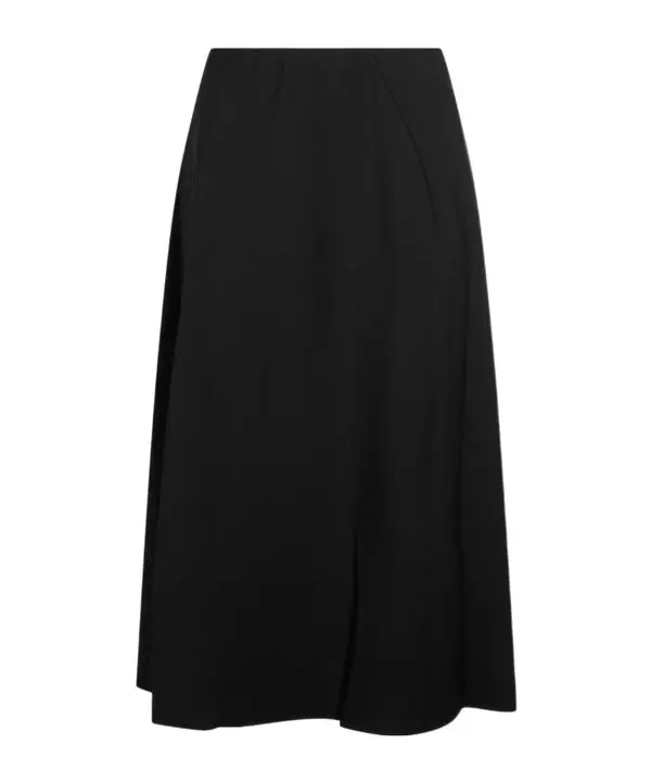 Brunello Cucinelli A-line Flared Hem Midi Skirt