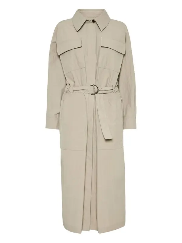 Brunello Cucinelli Monili Trench Coat