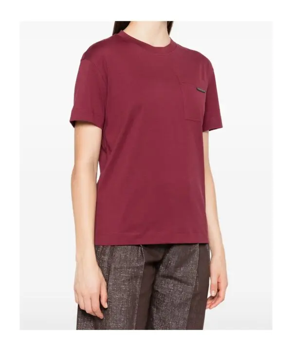 Brunello Cucinelli Cotton T-shirt With Chest Pocket