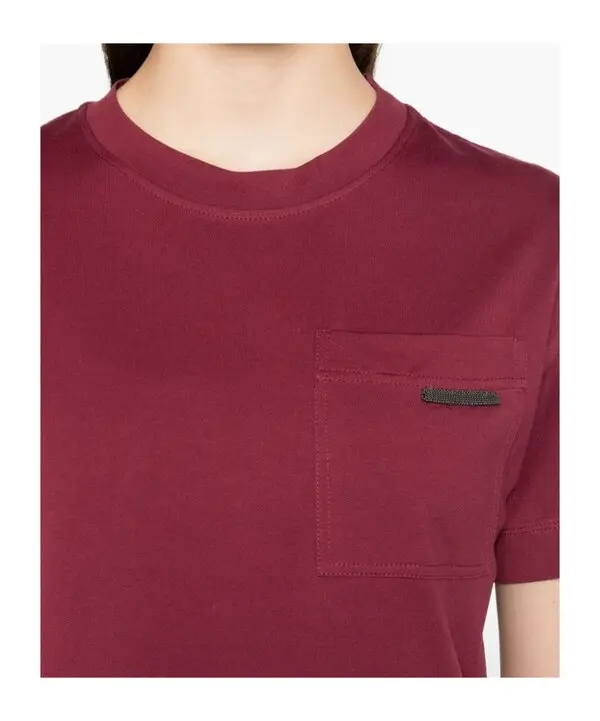 Brunello Cucinelli Cotton T-shirt With Chest Pocket