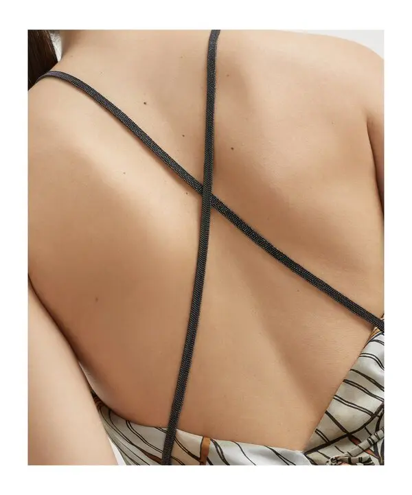 Brunello Cucinelli Monili Chain-detail Dress