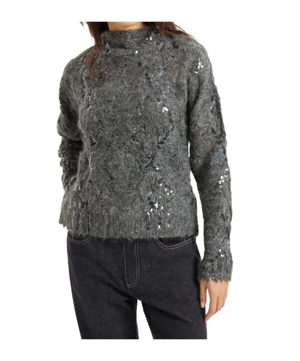 Brunello Cucinelli Embellished Sweater