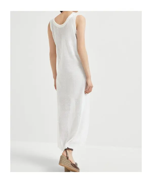 Brunello Cucinelli Knitted Maxi Dress
