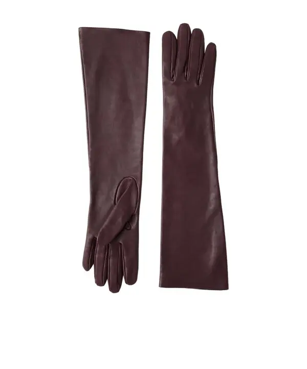 Brunello Cucinelli Long Leather Gloves