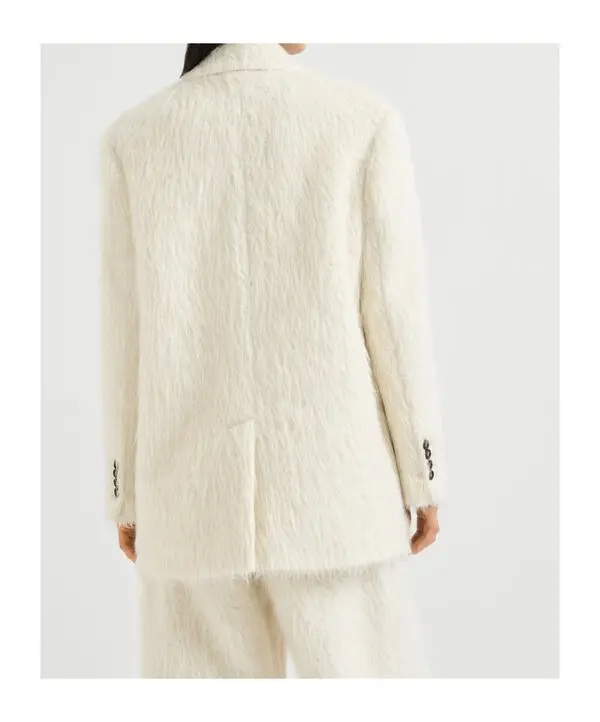 Brunello Cucinelli Faux-fur Blazer