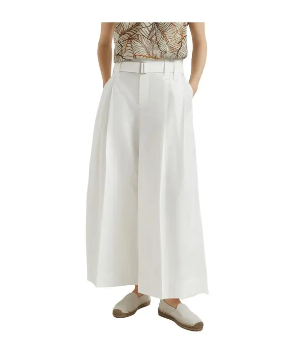 Brunello Cucinelli Pleated Trousers - Ivory