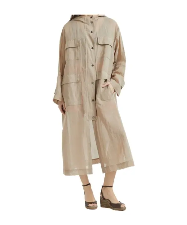 Brunello Cucinelli Monili-chain Coat