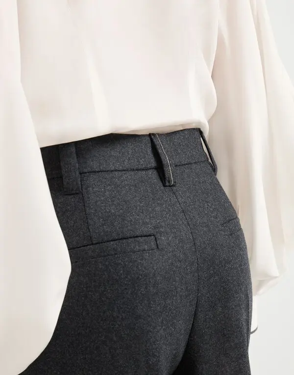 Brunello Cucinelli Monili Detail Tailored Trousers