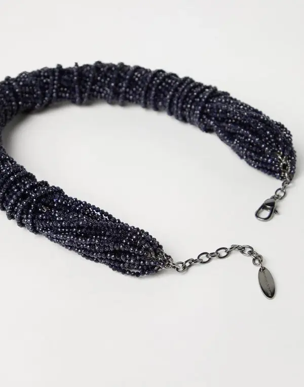 Brunello Cucinelli Beaded Choker Necklace